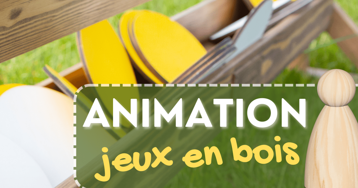 Biblio' Anim - Animation jeux en bois jeudi 20/7 | Octeville-sur-mer